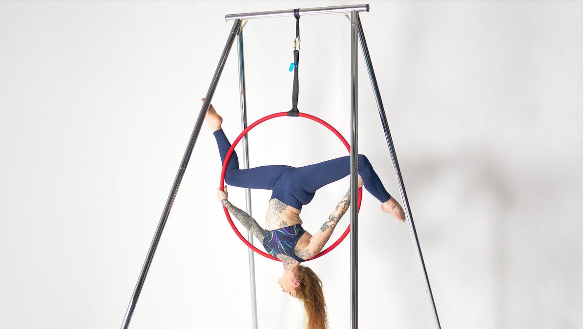 How to Rig an Aerial Hoop to a Prodigy Yoga Rig – Firetoys US