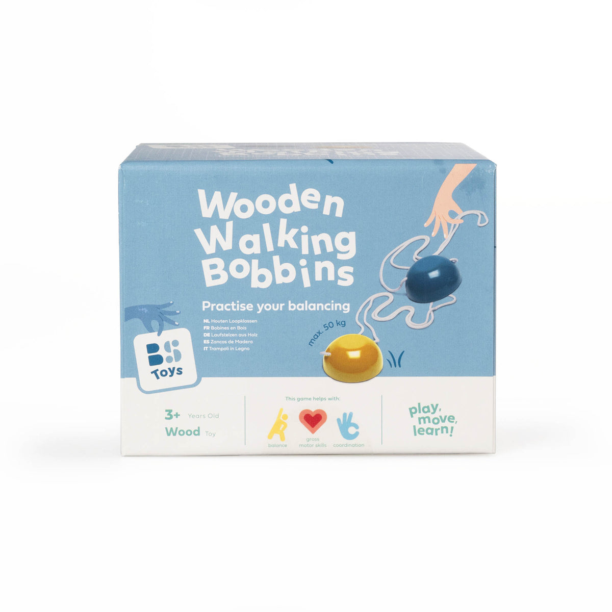 Wooden Walking Bobbins – Firetoys US