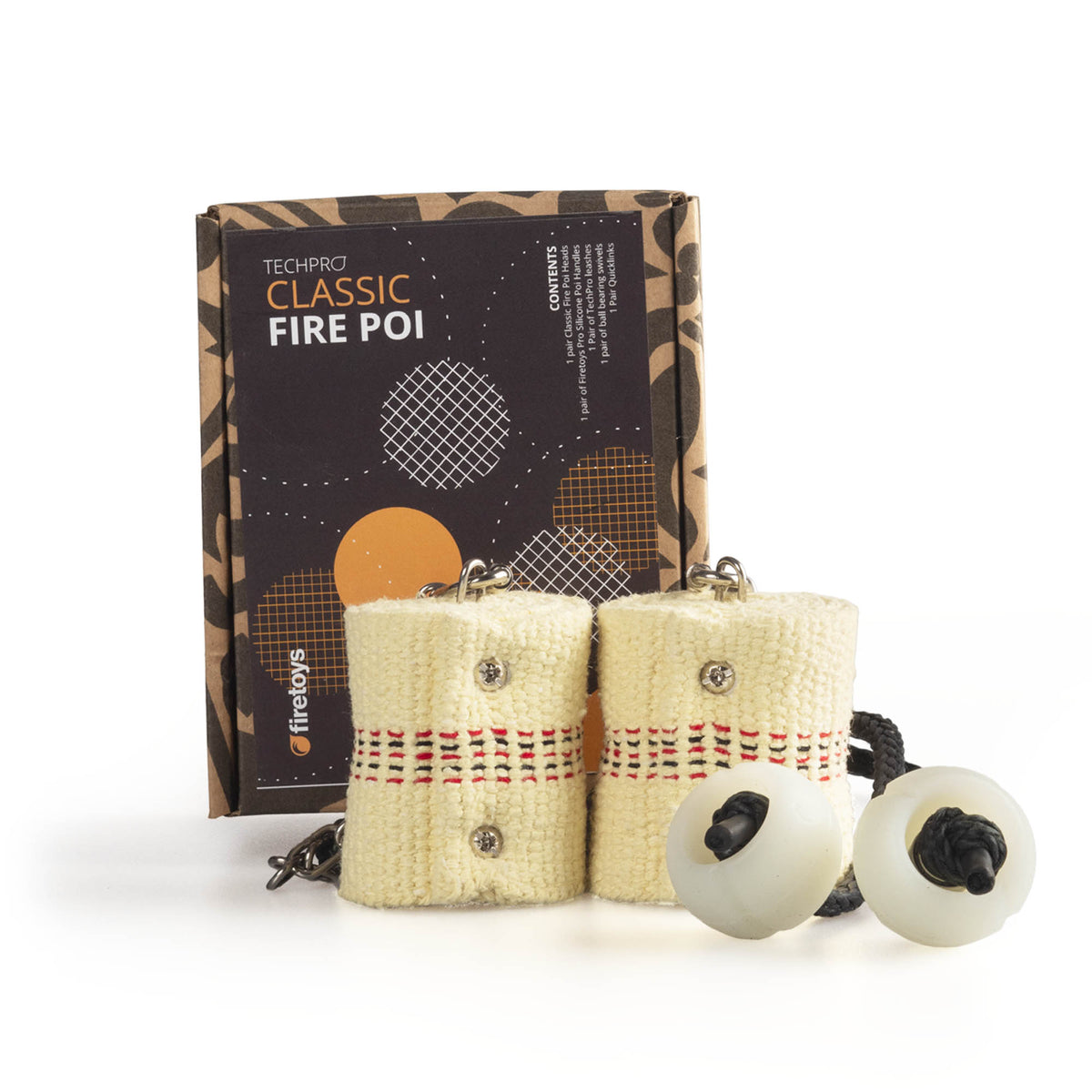 Firetoys TechPro Classic Fire Poi – Firetoys US