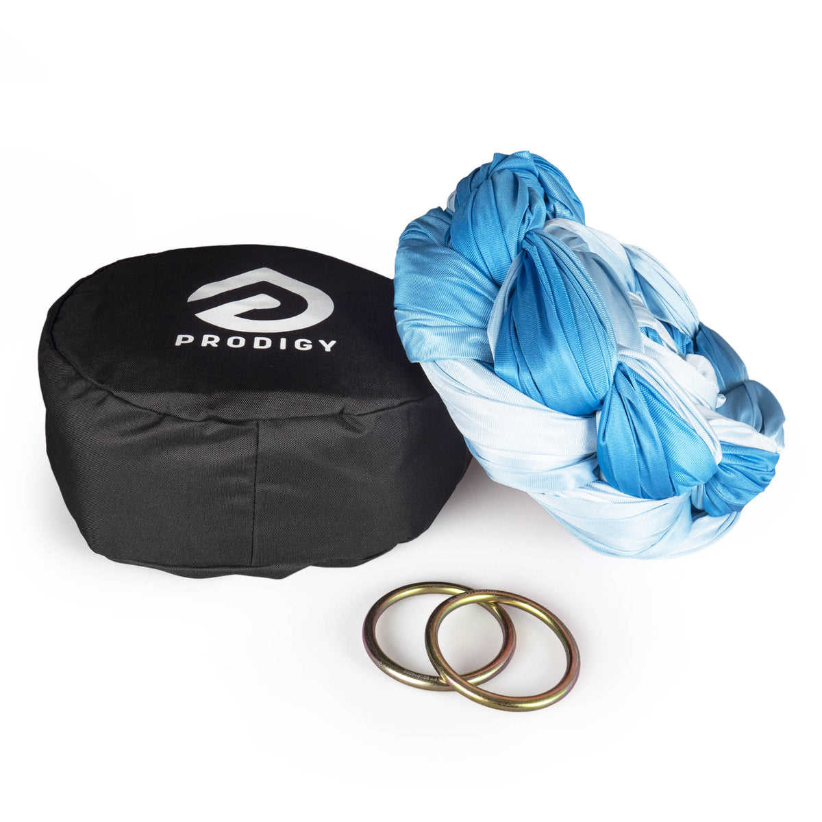 Prodigy Multicoloured 20ft / 6m Aerial Yoga Hammocks - Includes O-ring ...