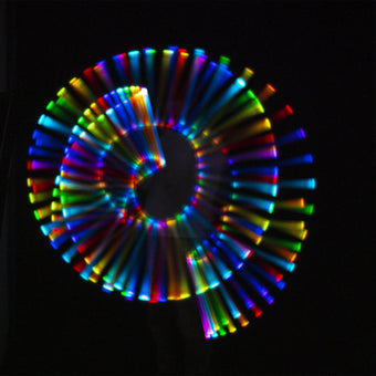 Threeworlds Fusion - 3 Part - Contact LED Staff w/ Prism Heads ...