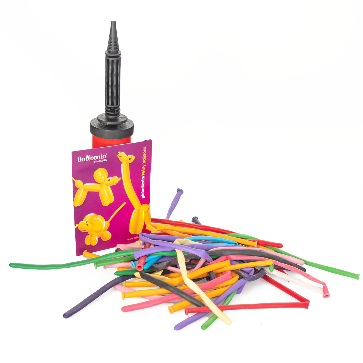 Balloonia Modelling Balloons - Complete Set with Pump – Firetoys US