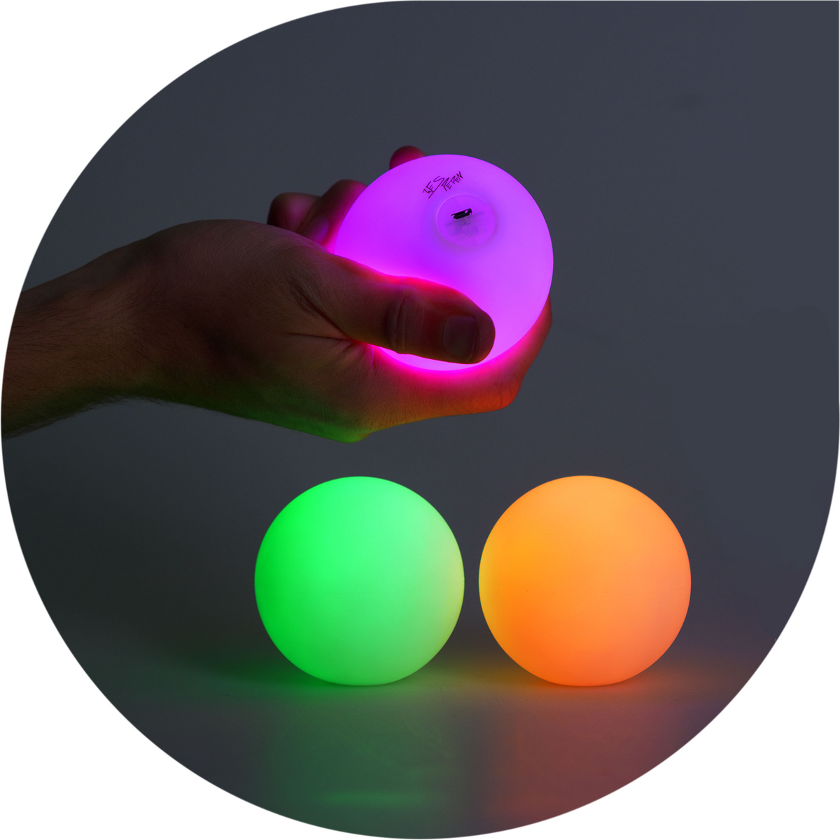 Wes Peden Glow.0 LED Juggling Balls - Set of 3 – Firetoys US